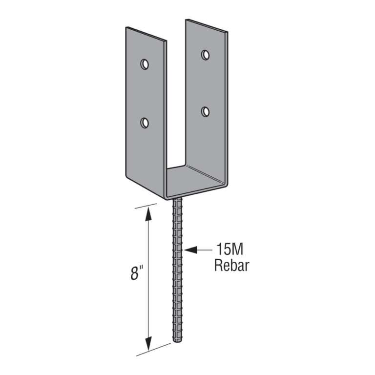 Simpson WUB66HDG 6" x 6" Hot Dipped Galvanized Post Bracket - Preston ...