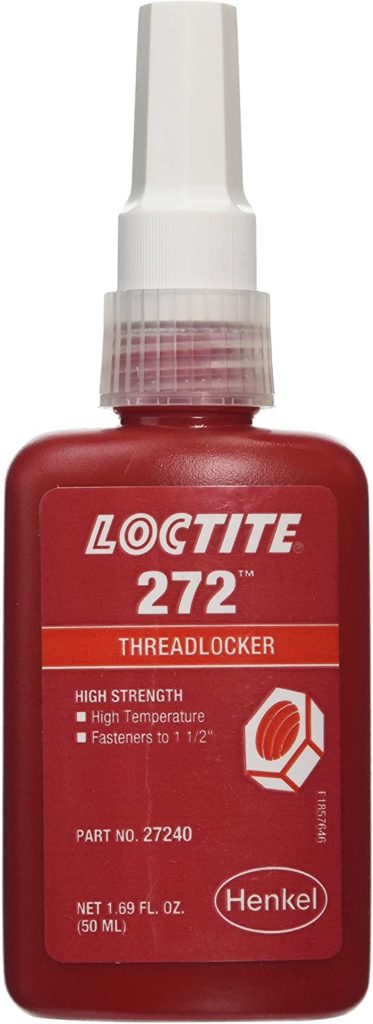 Loctite 27240 50ml 272 Hi-Temp Threadlocker - Red - Preston Hardware