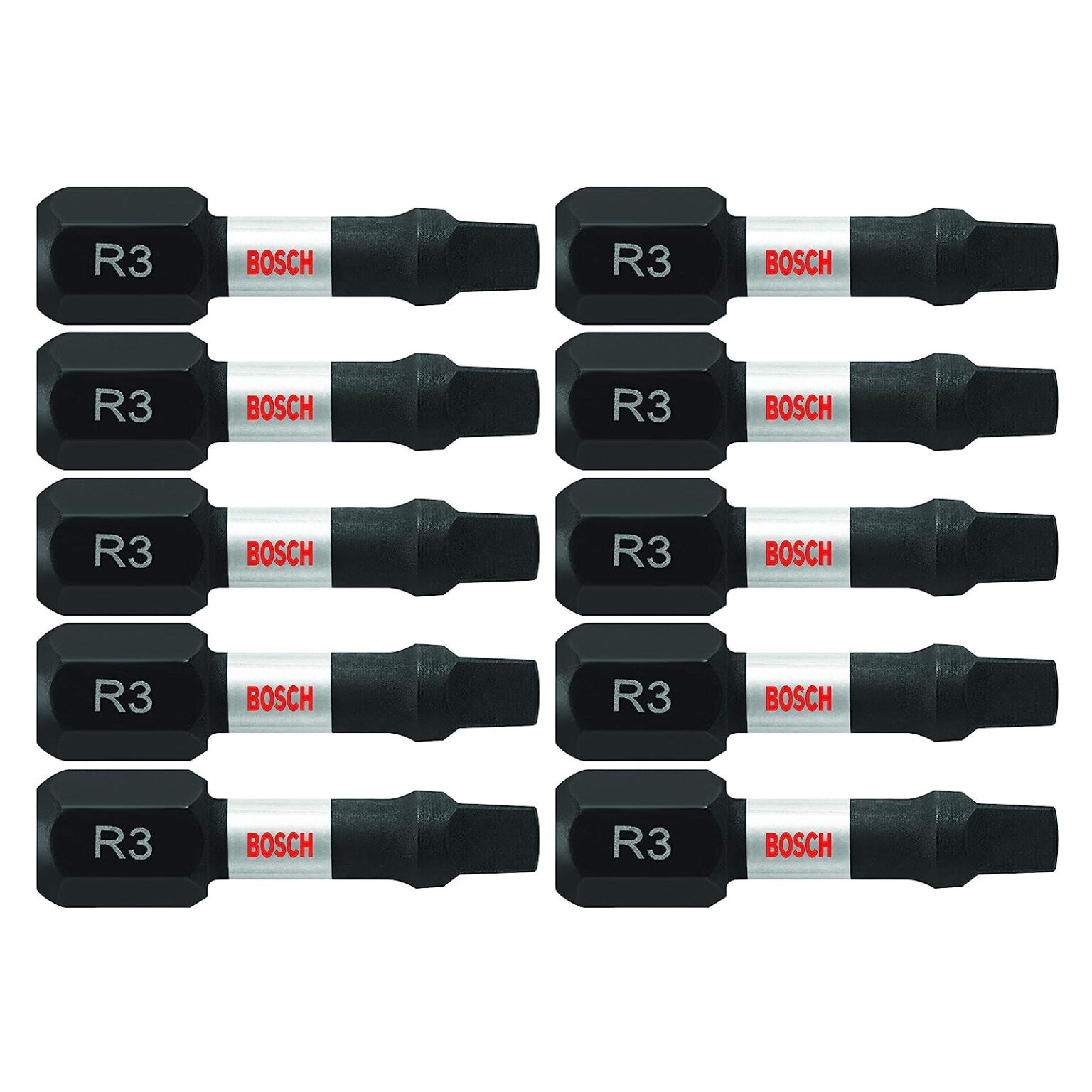 Bosch #3 X 1" Impact Tough Square Insert Bits ITSQ31B - Each - Preston ...