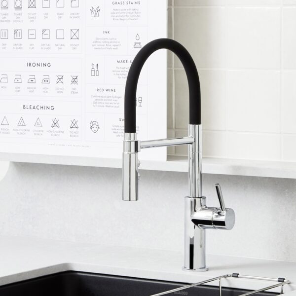 Blanco 402447 Catris Flexo Semi-Pro Pull-Down Dual-Spray Kitchen Faucet ...
