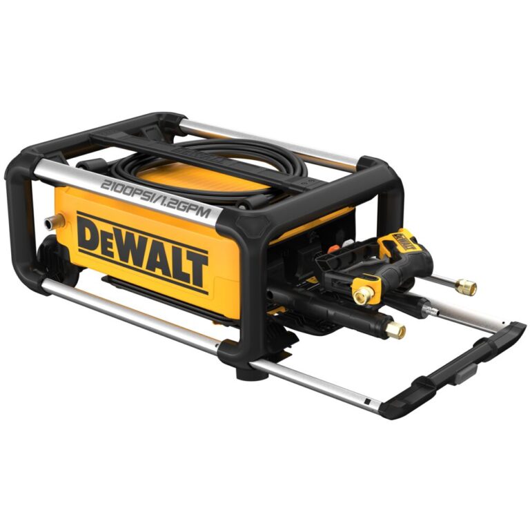 DeWalt DWPW2100 2,100 Max PSI 1.2GPM 13Amp Electric Pressure Washer ...