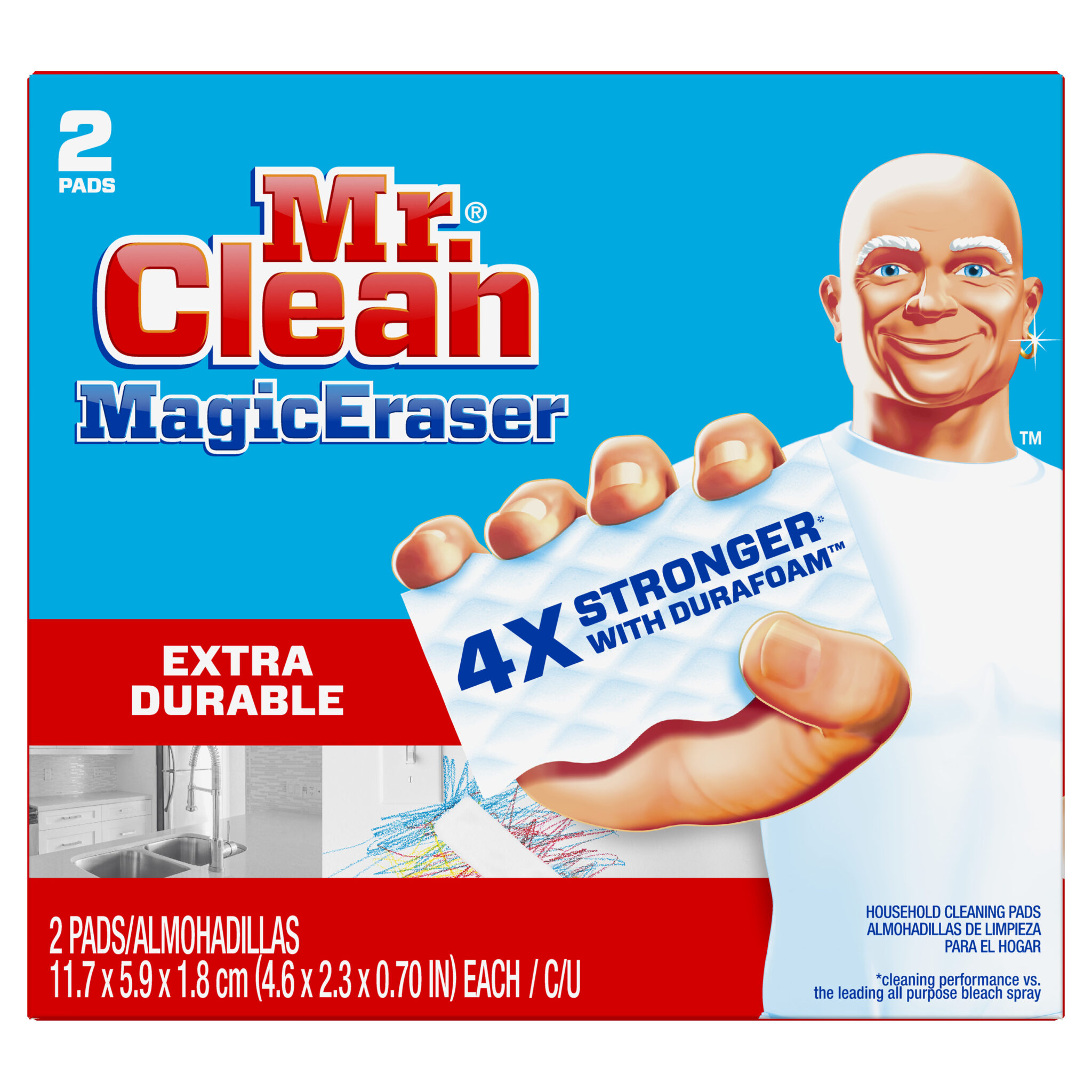 Mr. Clean Mr Clean Magic Eraser Extra Power - Preston Hardware