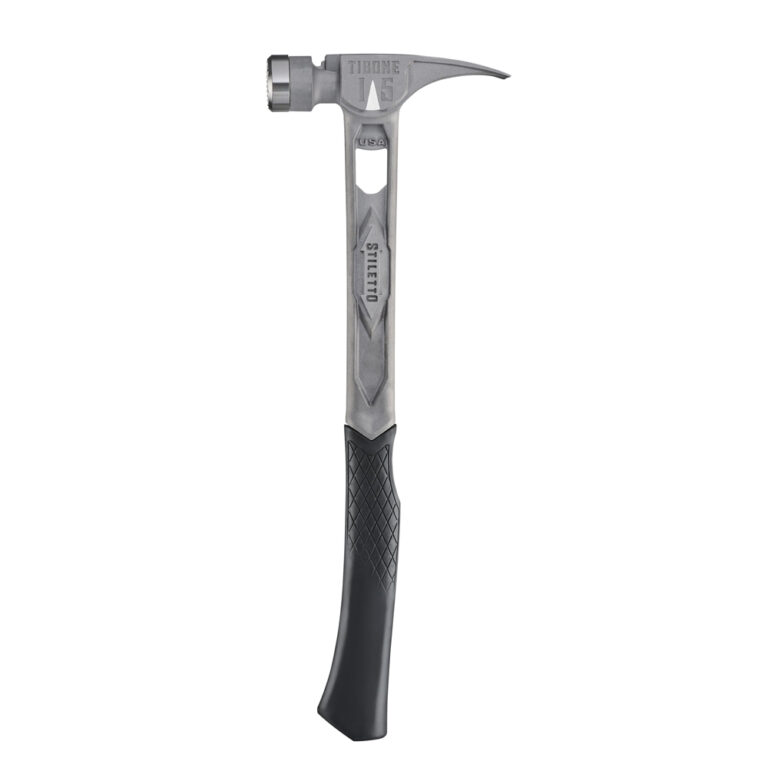 Stiletto TIB15MC 15oz TiBone Milled/Curved Titanium Hammer - Preston ...