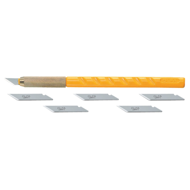 Olfa 9153 AK-1/5B Graphic Art Knife with Replacement Blades, 5 Pack ...
