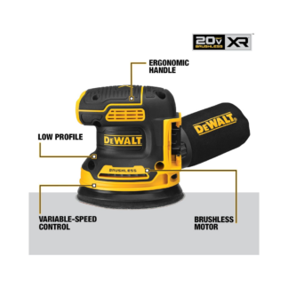 DeWalt DCW210B 20V MAX Orbital Sander - Tool Only - Preston Hardware