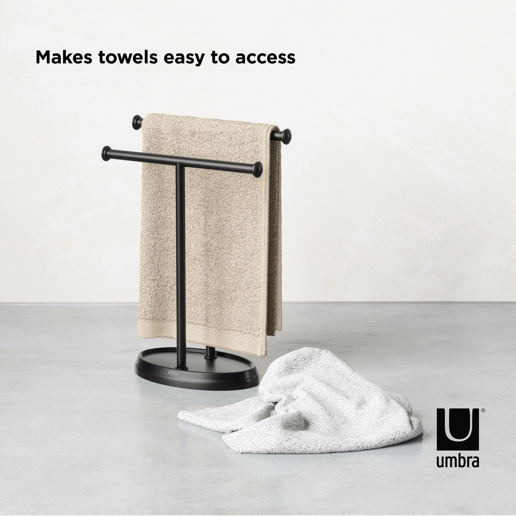 Umbra 1018618-040 Palm Towel Tree - Black - Preston Hardware