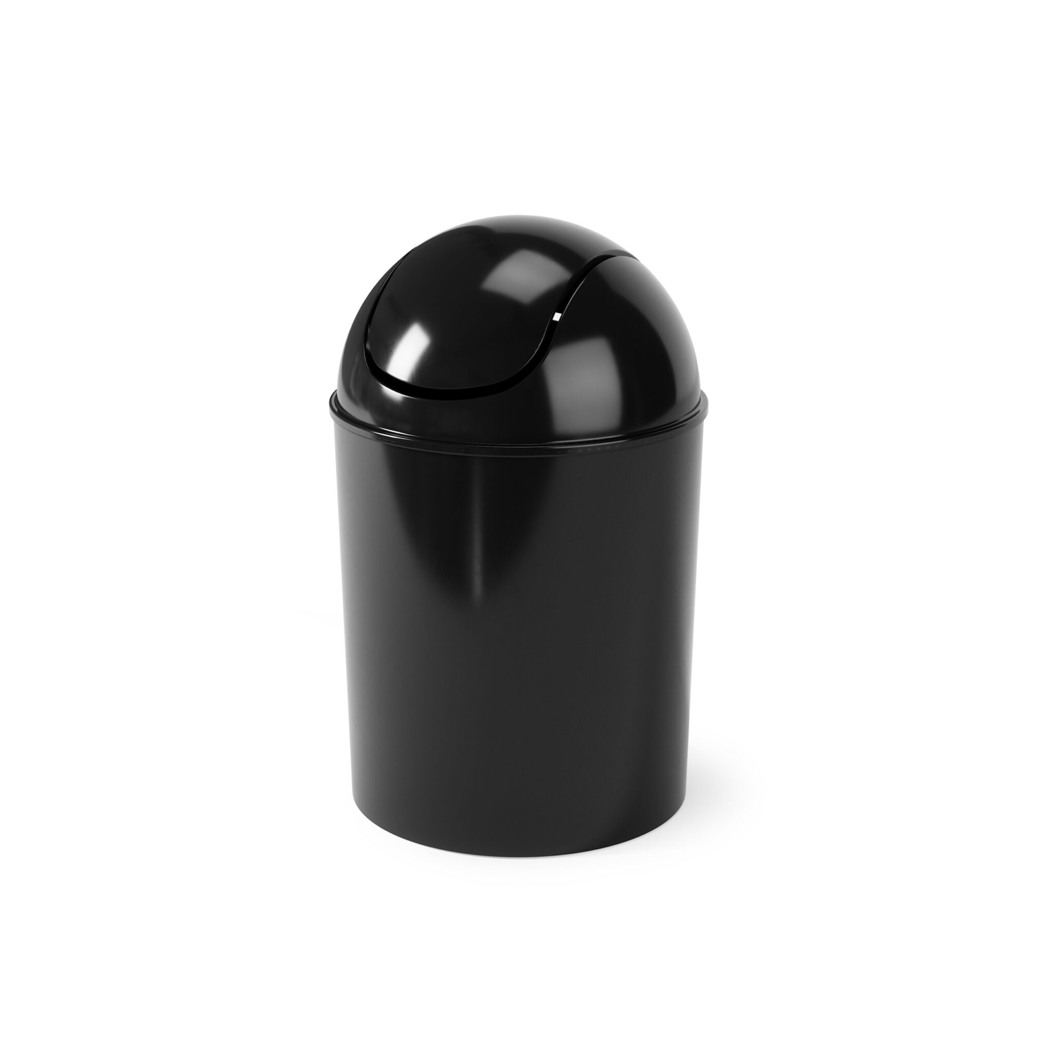 Umbra 086701-040 5L Mini Trash Can - Black - Preston Hardware