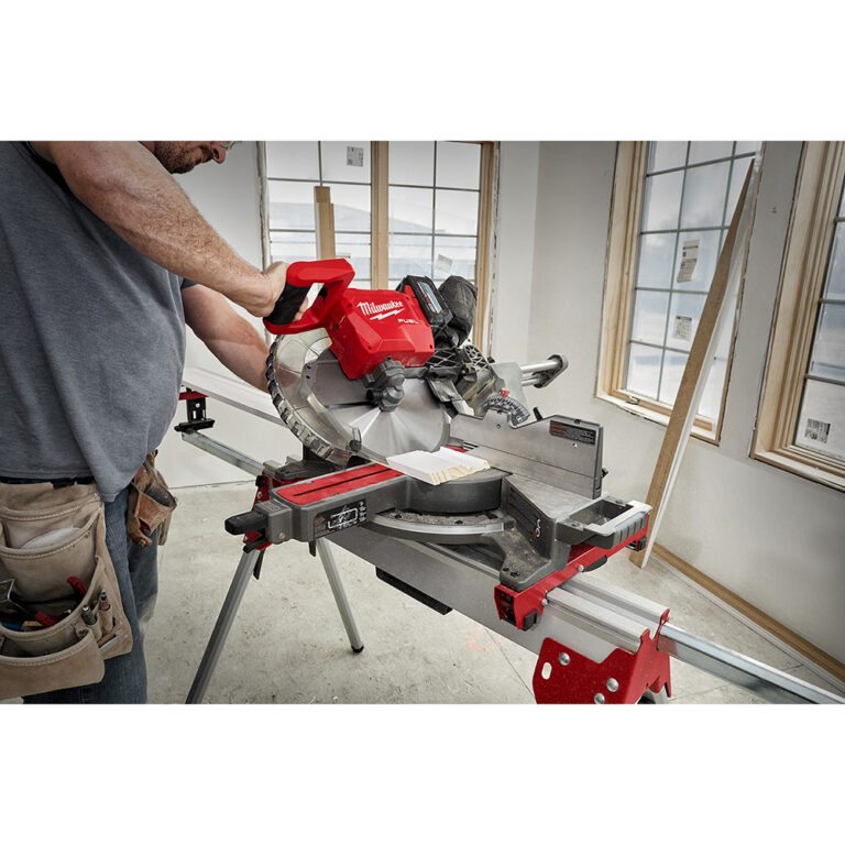 Milwaukee 2739-21HD 12" M18 Fuel Dual Bevel Sliding Compound Miter Saw ...