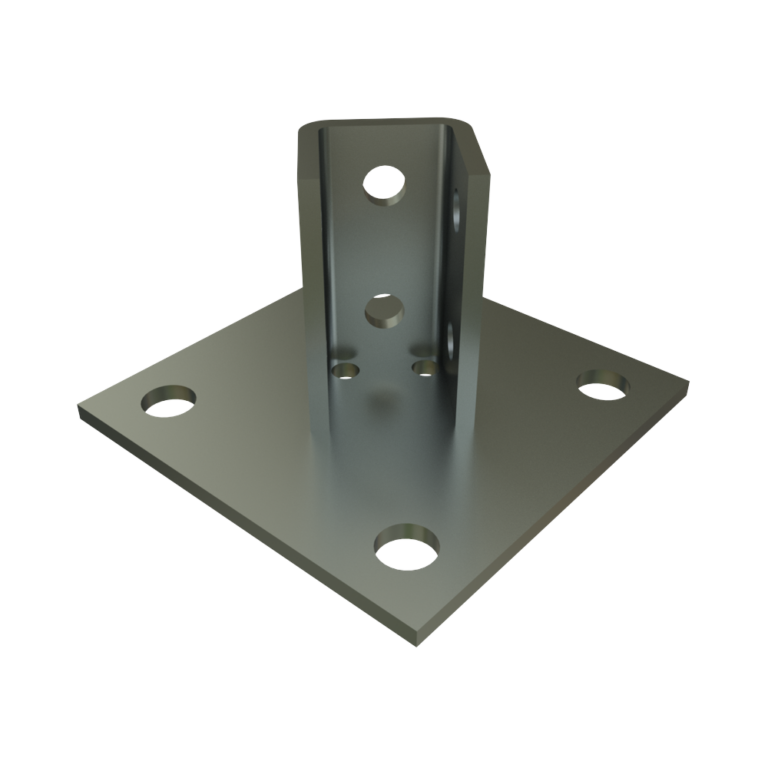 Sasco S501PB-HG Single Post Base - Hot Dip Galv. - Preston Hardware