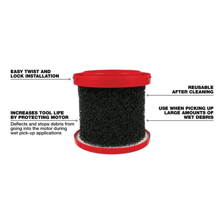 Milwaukee 49-90-2015 Foam Wet Filter - Preston Hardware