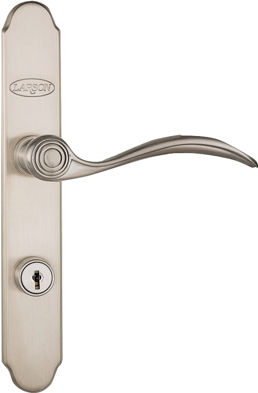 Larson QuickFit Series 20297817 Door Handleset, Metal, Brushed Nickel ...