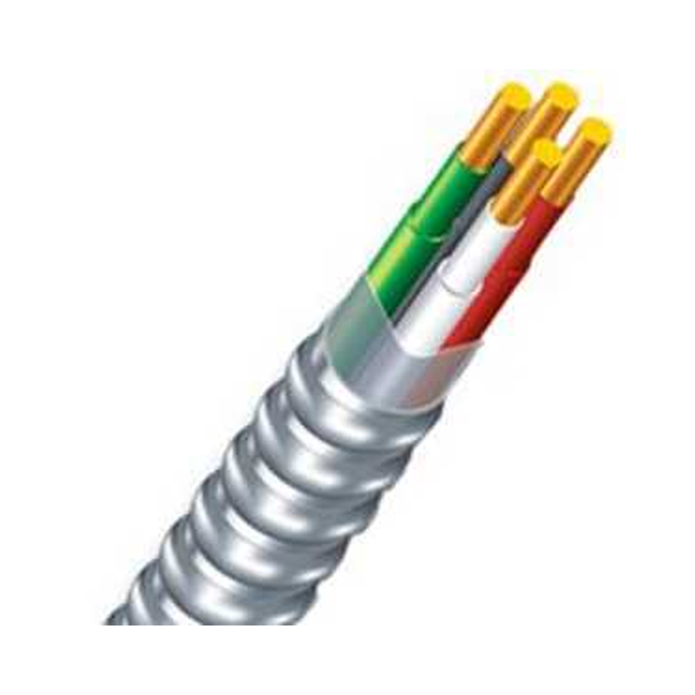 Southwire Armorlite 55222975 Armored Cable, 12 AWG Cable, 3 -Conductor ...