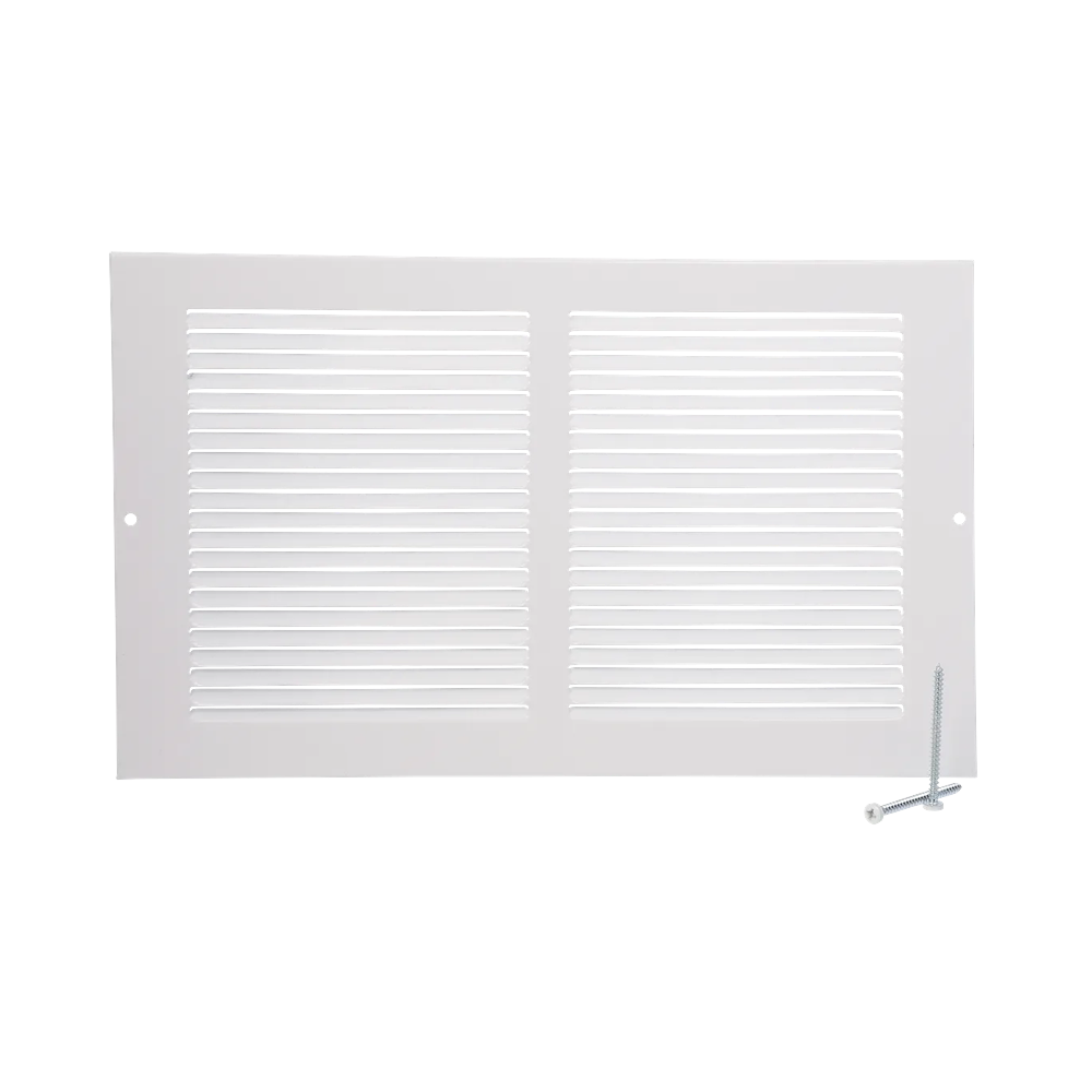 Imperial 16" x 8" RG0053 Imperial Return Air Baseboard Grille - White ...