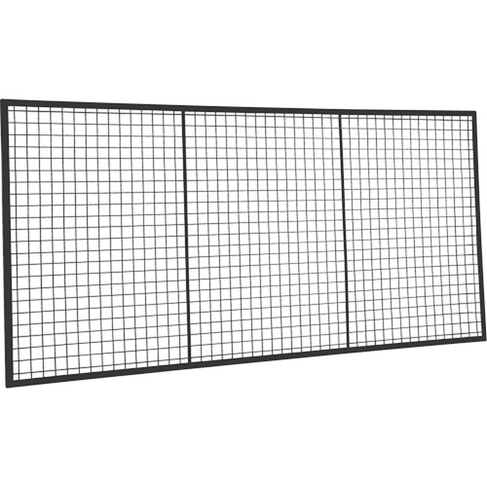 Kleton 8' x 4' Wire Mesh Partition Panel, Black - Preston Hardware