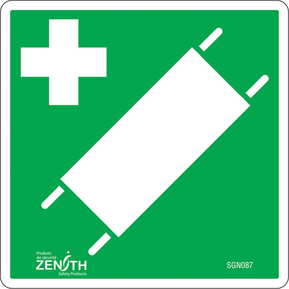 Zenith Safety Products First Aid Stretcher CSA Standard Vinyl Safety ...