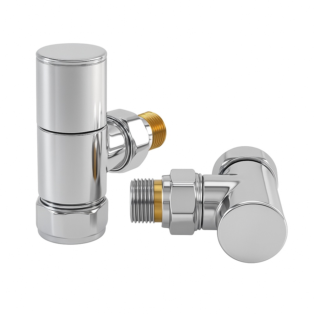ICO A1013 Tuzio Wall Valve Set - Chrome - Preston Hardware