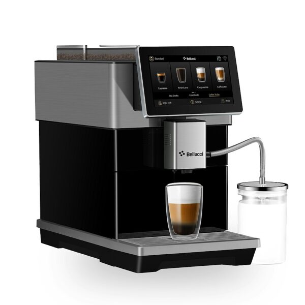 Bellucci BISTROCASA Bistro Casa Coffee Machine - Black & Stainless ...