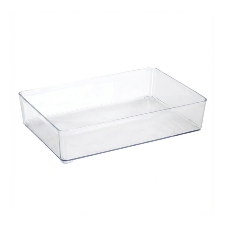 Moda at Home 906003 Large Rectangular Storage Bin - Clear - Preston ...