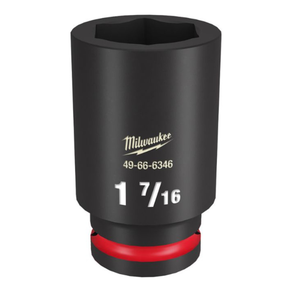 Milwaukee 49-66-6346 SHOCKWAVE™ Impact Duty 3/4" Drive 1-7/16" Deep 6 ...